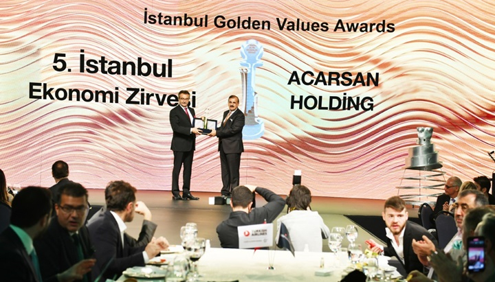 Acarsan Holding Returns with an Award from the Economy Summit - Acarsan Holding